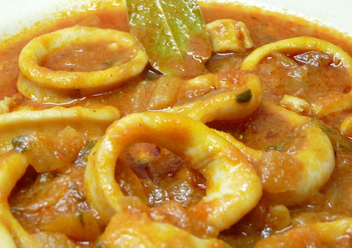 Calamar en salsa - Como en casa Almería comida para llevar